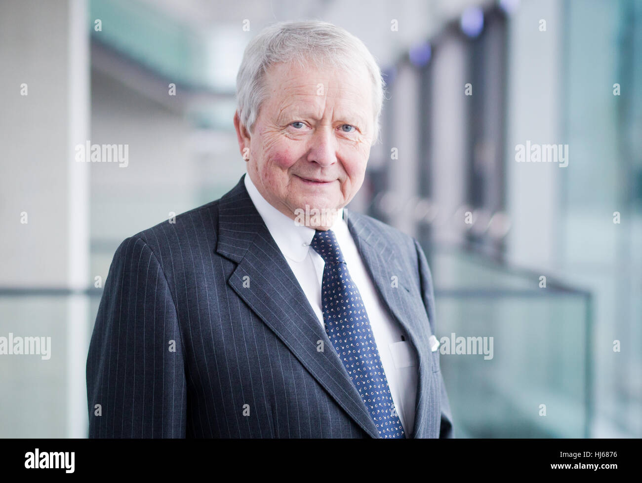Stuttgart, Germany. 26th Jan, 2017. Wolfgang Porsche, chairman of the ...
