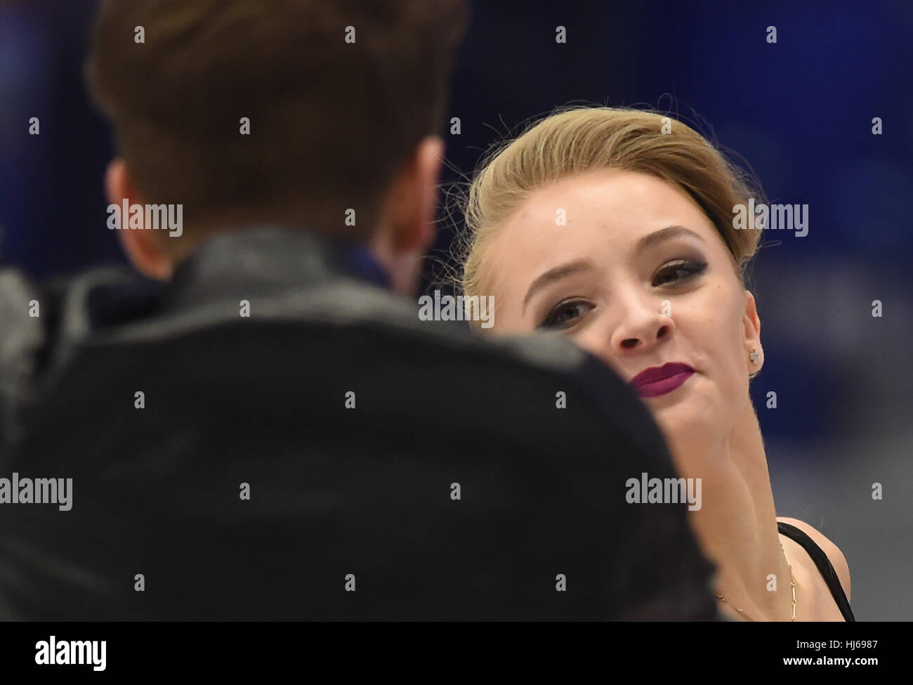 Ostrava, Czech Republic. 26th Jan, 2017. Alexandra Stepanova and Ivan ...