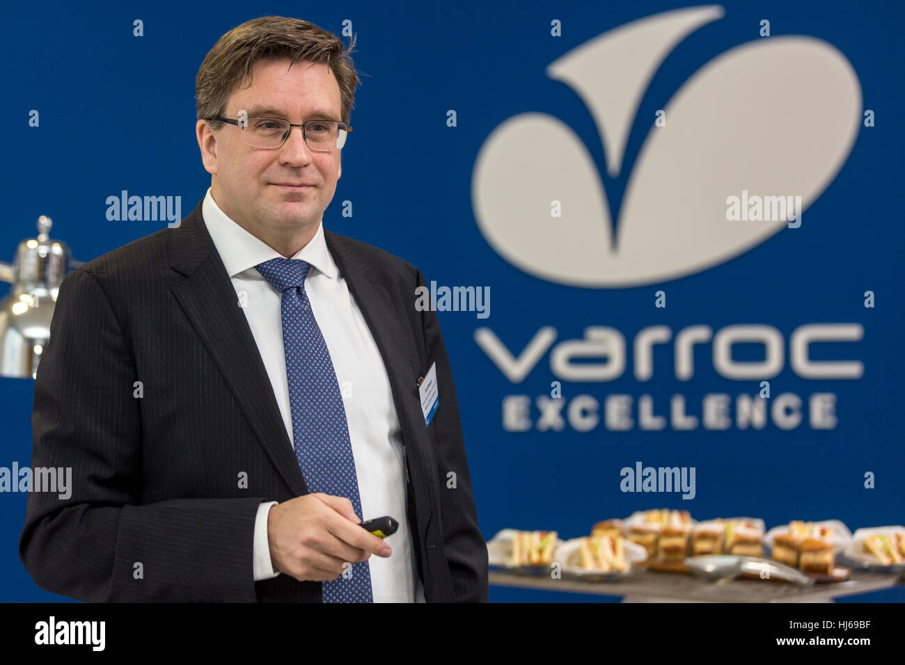 Ceremonial opening of electronics development centre of company Varroc ...