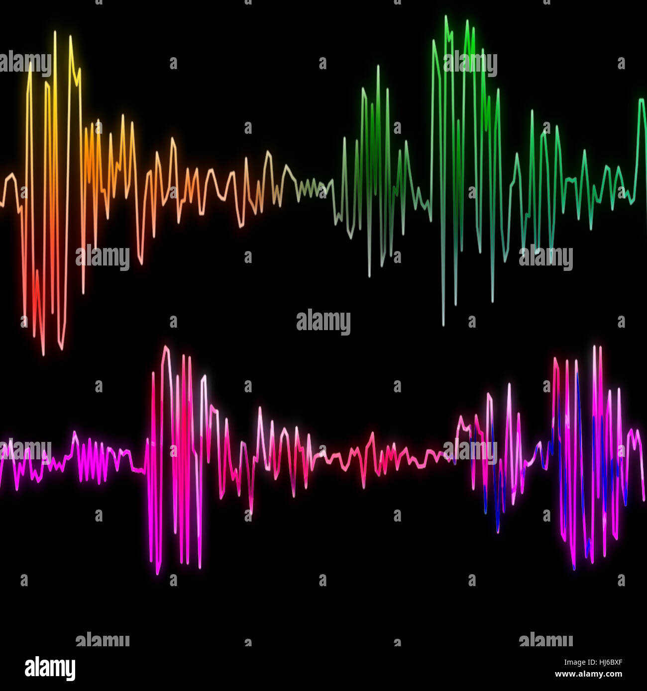 Sound wave background, technology and sound projects Stock Photo - Alamy