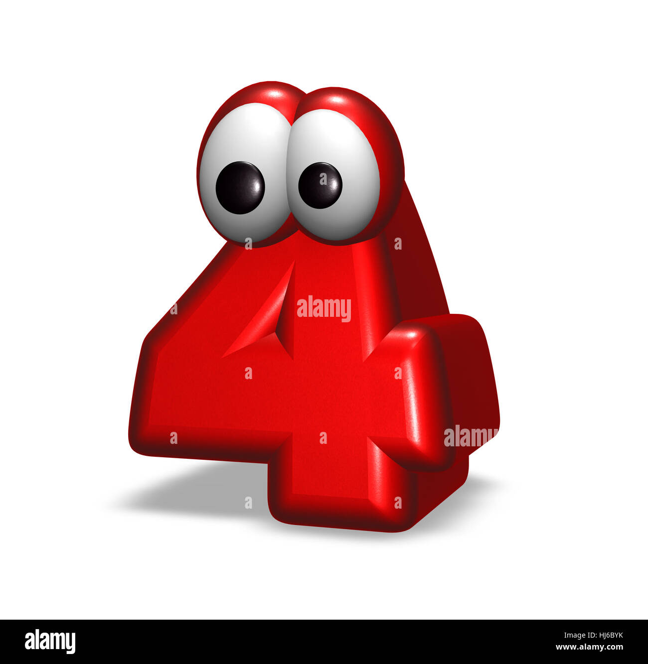 number four eyes Stock Photo - Alamy