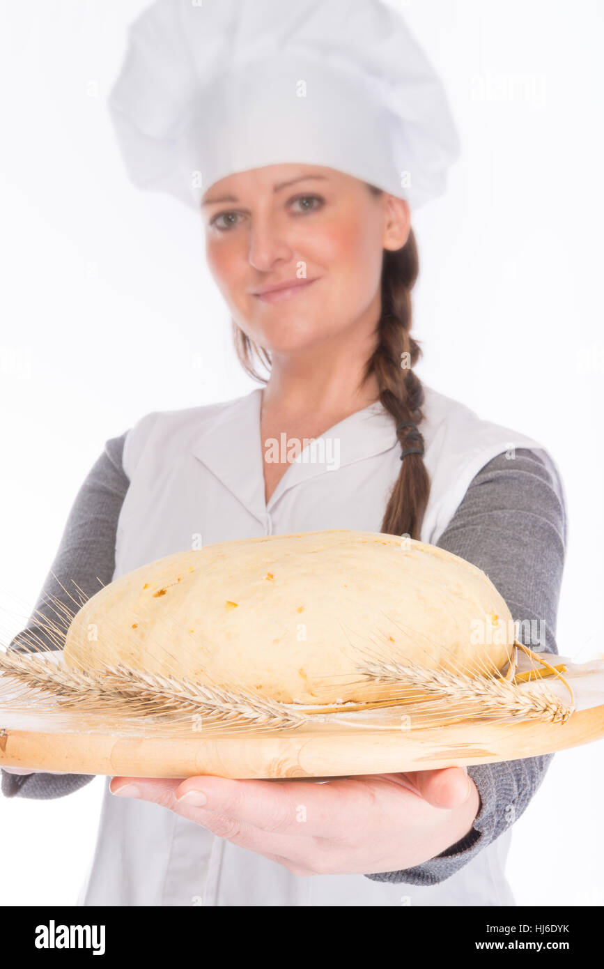 woman, bread, boil, cooks, boiling, cooking, saleswoman, bakery ...