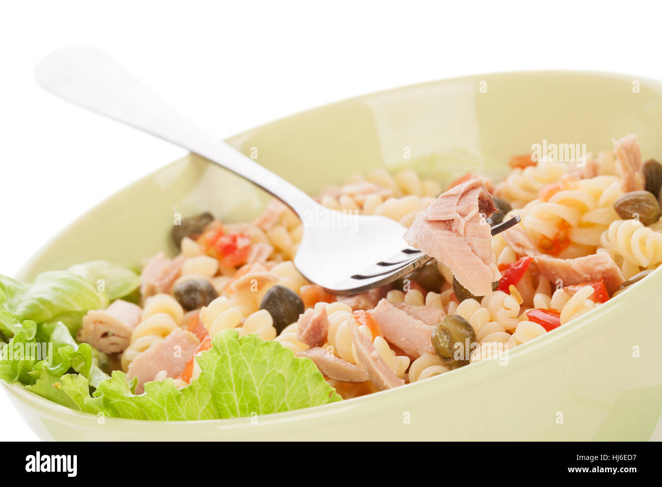 angle, fish, gourmet, pasta, tuna, appetizer, capers, salad, tunny ...