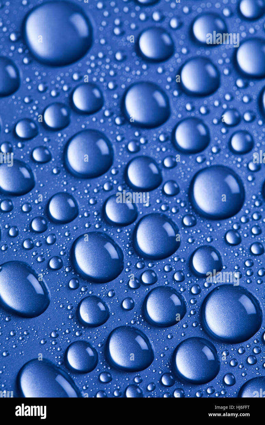 blue, wet, water drop, waterdrop, water, cold, close, blue, beautiful ...