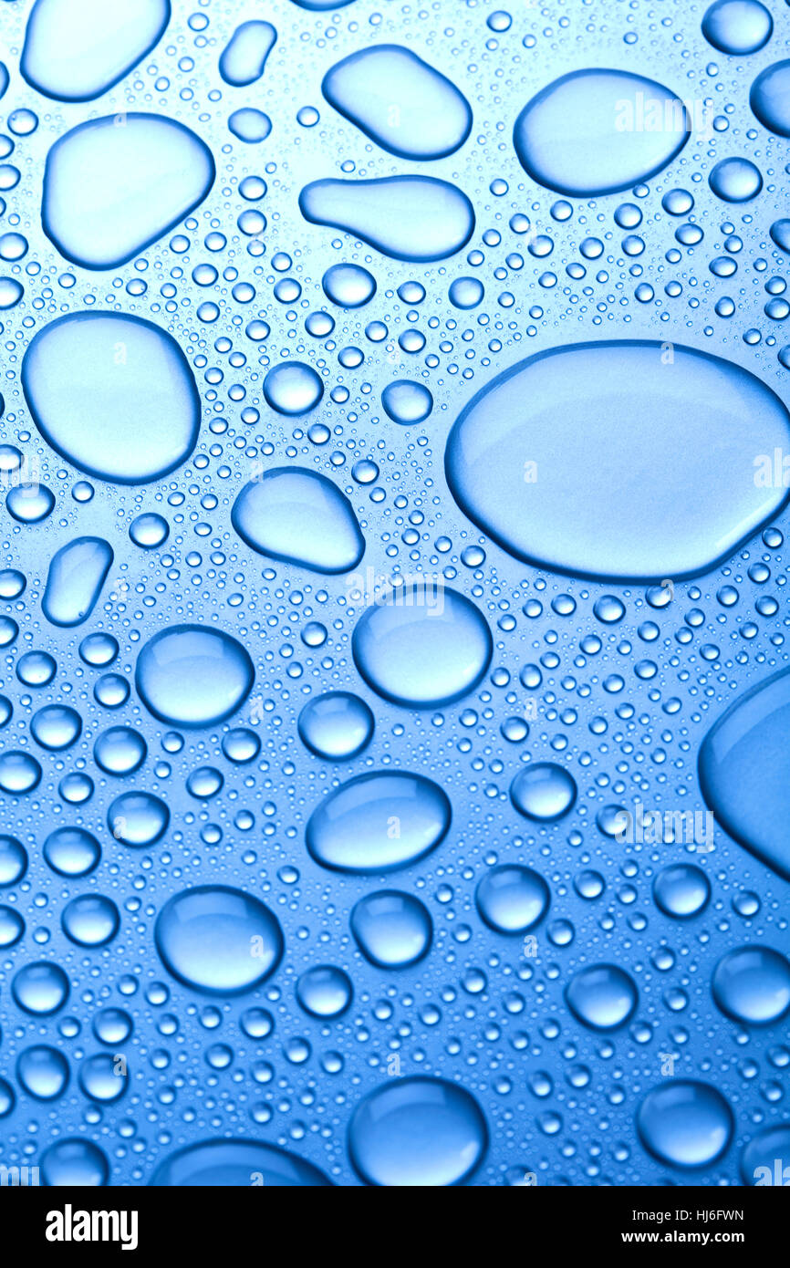 blue, wet, water drop, waterdrop, water, cold, close, blue, beautiful ...