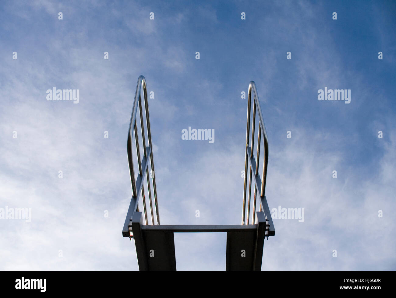 Diving tower pool hi-res stock photography and images - Alamy