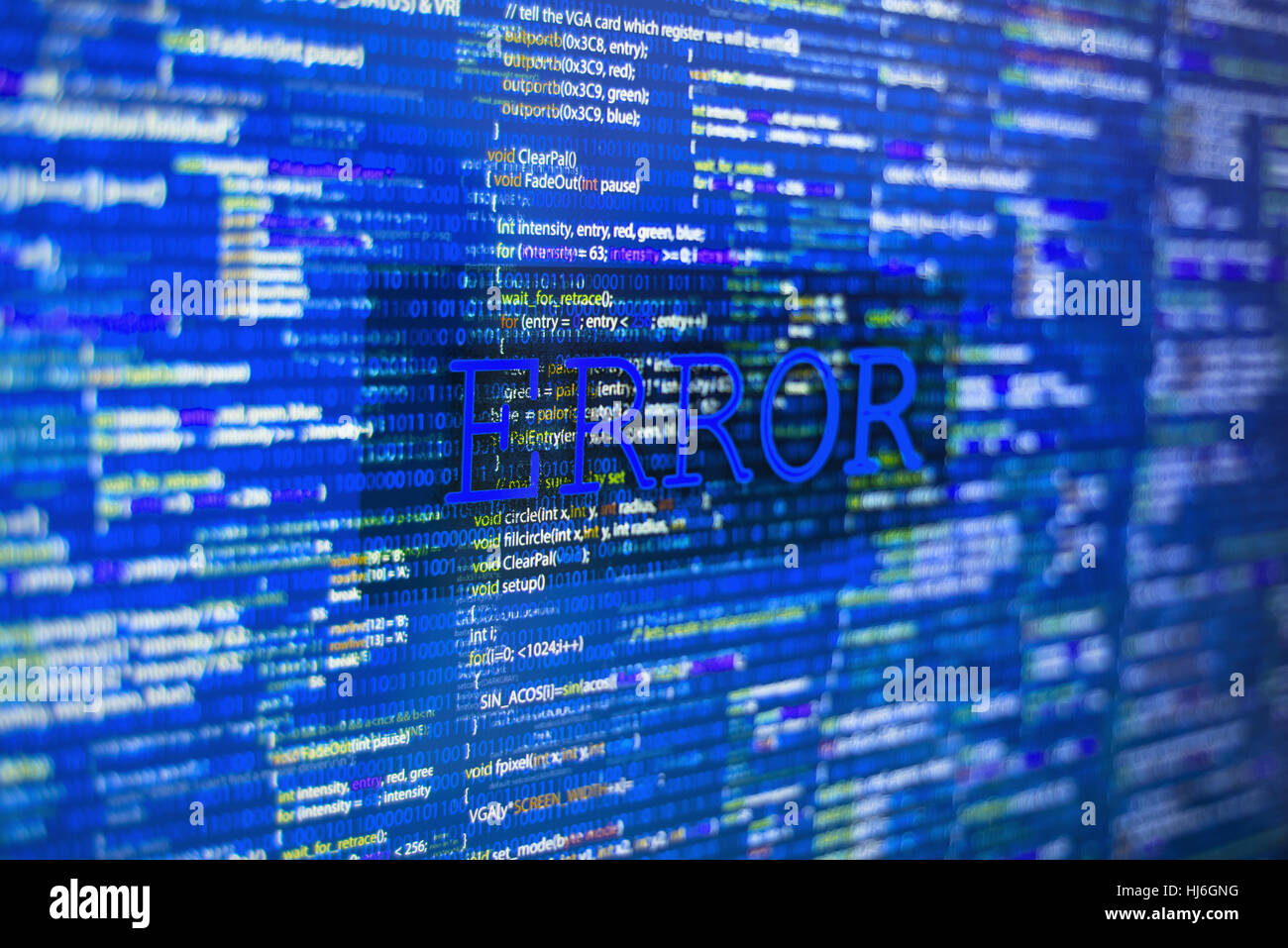 Error matrix hi-res stock photography and images - Alamy