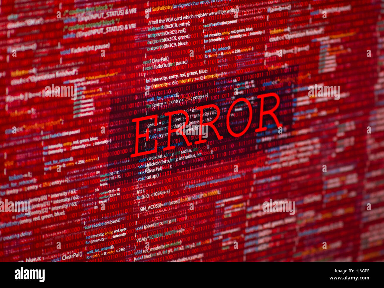 Error matrix hi-res stock photography and images - Alamy