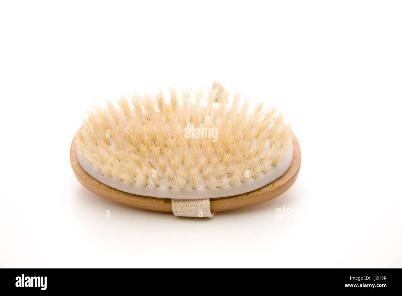 back brush with natural bristles Stock Photo - Alamy