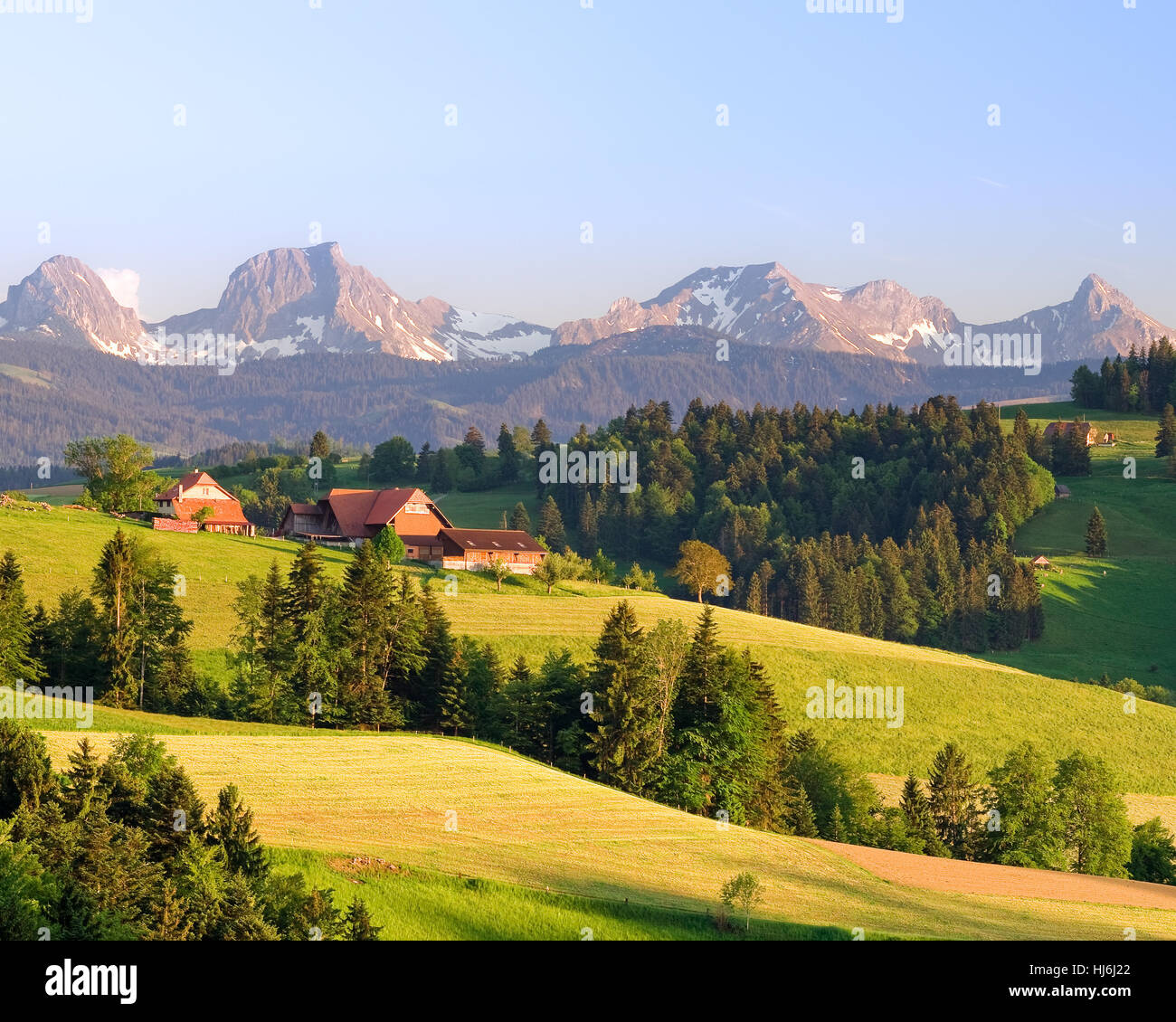 mountains, agriculture, farming, switzerland, farm, farmhouse ...