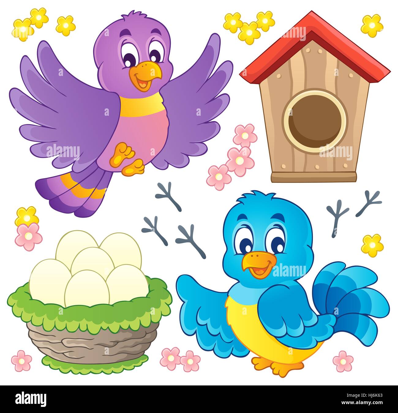 art, isolated, graphic, animal, bird, fauna, bloom, blossom, flourish ...