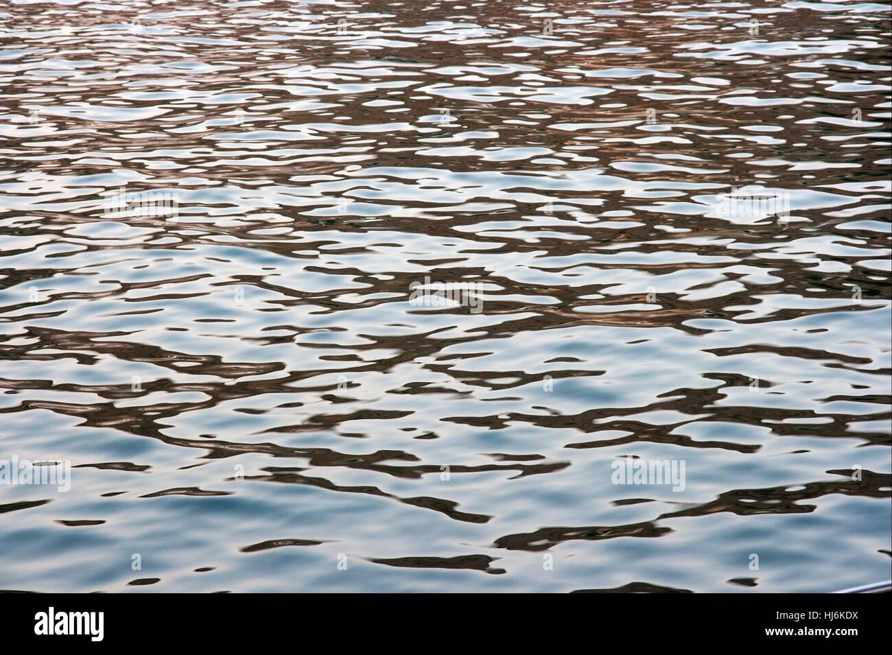 Waving water surface of a lake Stock Photo - Alamy