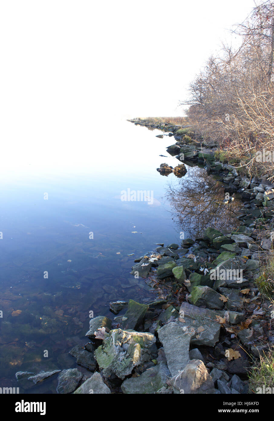 blue, distance, stretch, outside, vertical, cool, mysterious, day ...