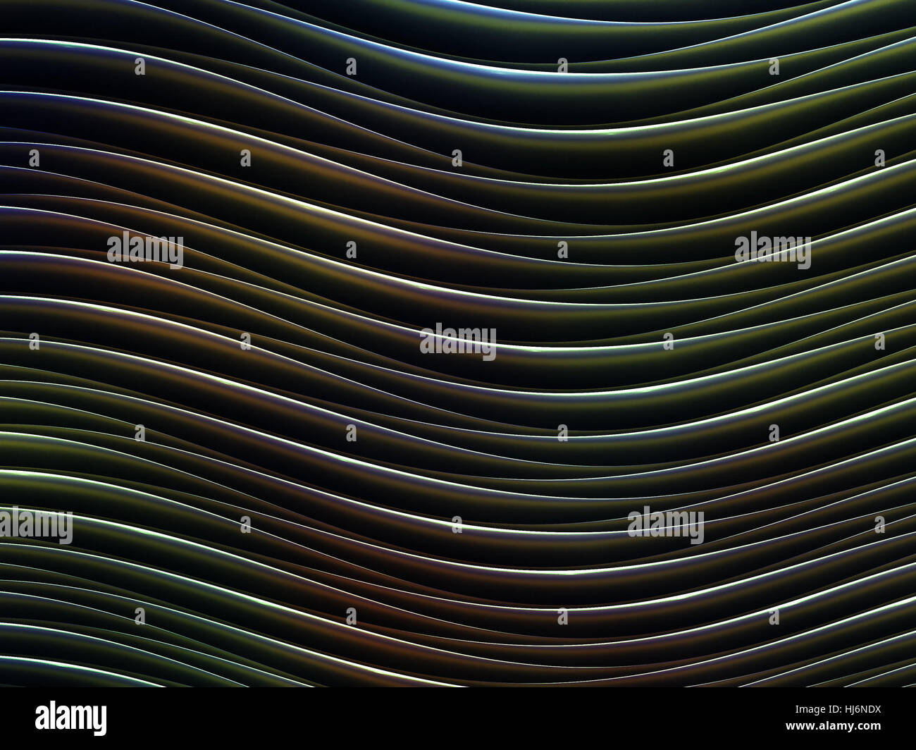 Alien Skin series. Arrangement of colored metallic textures on the ...