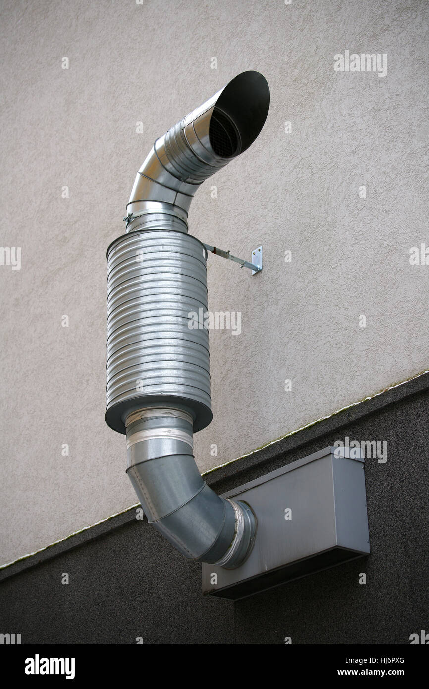 wall, steel, metal, tube, equipment, ventilation, pipe, construction ...