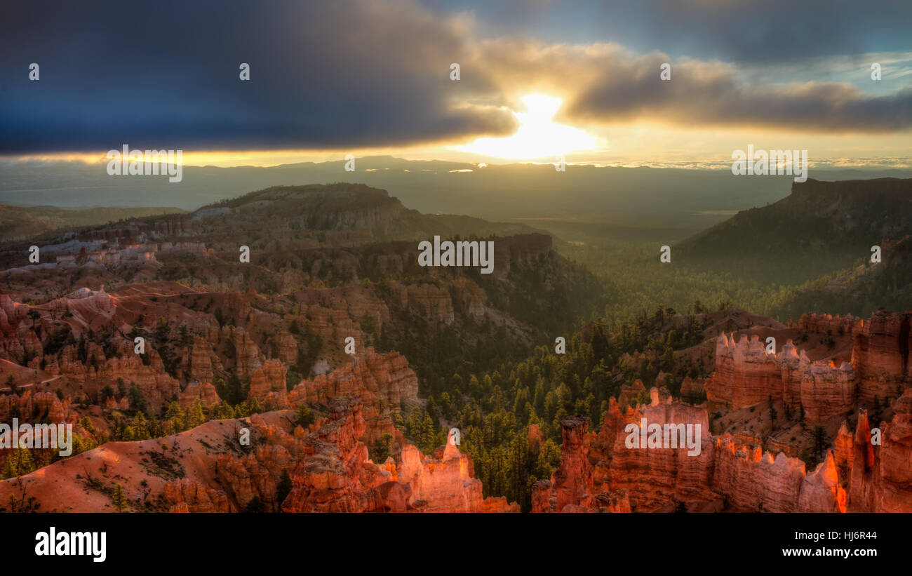national park, sunset, usa, sight, view, outlook, perspective, vista ...