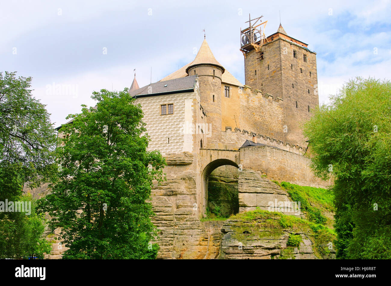 kost castle - kost castle 01 Stock Photo - Alamy