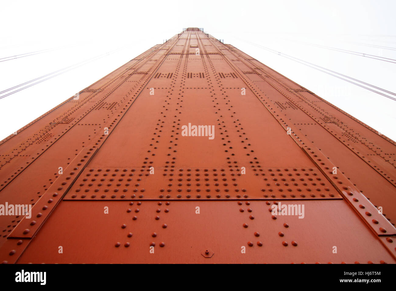 bridge, usa, pillar, stanchion, pier, orange, path, way, san francisco ...