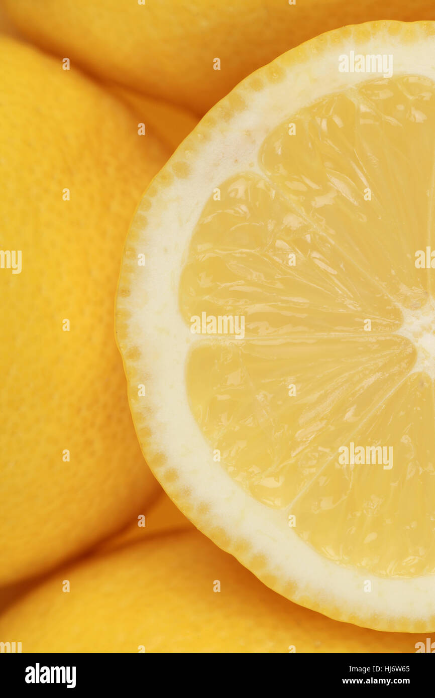 half a lemon Stock Photo - Alamy