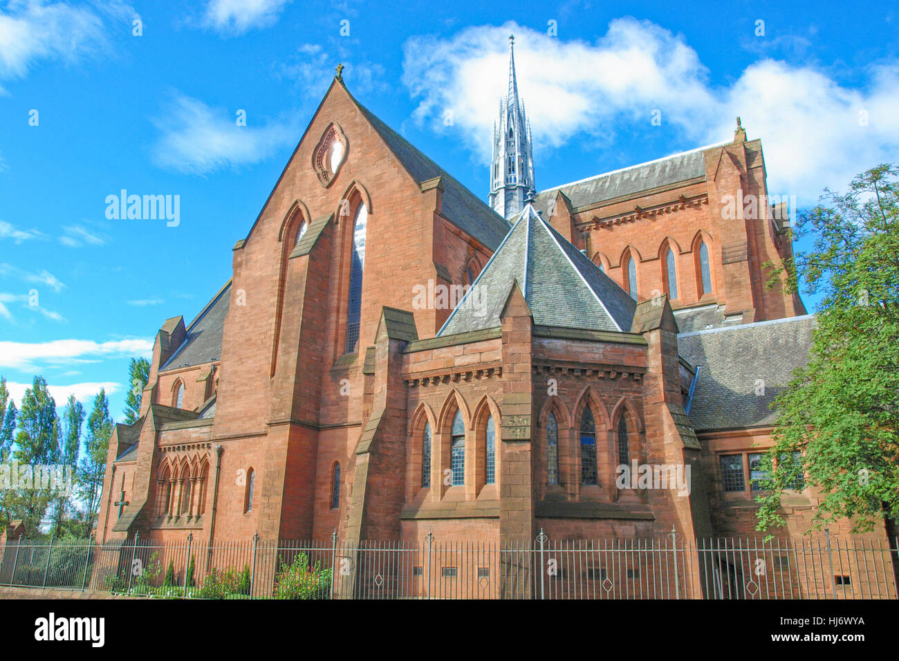 cathedral, brick, style of construction, architecture, architectural ...