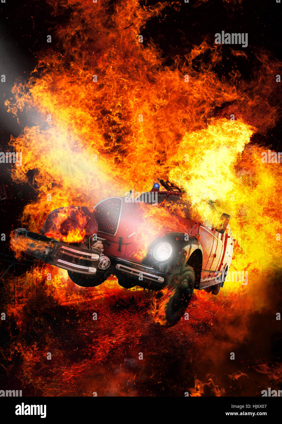 Blue inferno hi-res stock photography and images - Alamy