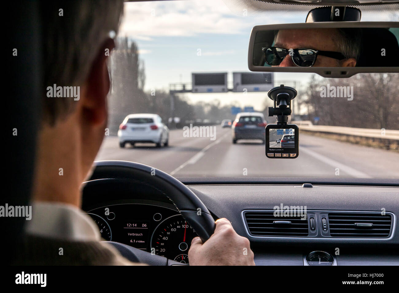 Dashboard camera car windscreen hi-res stock photography and images - Alamy