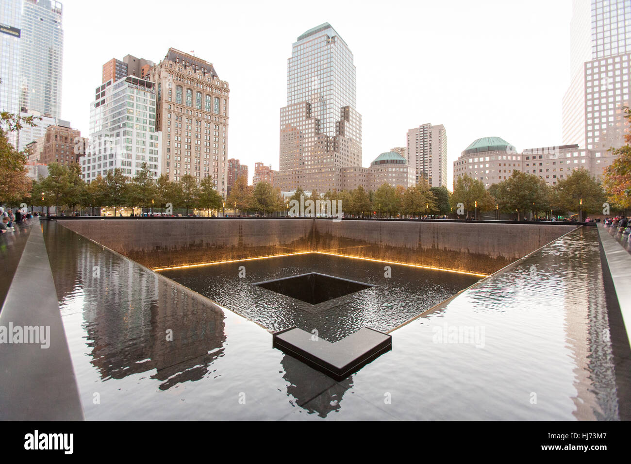 911 memorial fountains, World Trade Centre, New York City, United ...