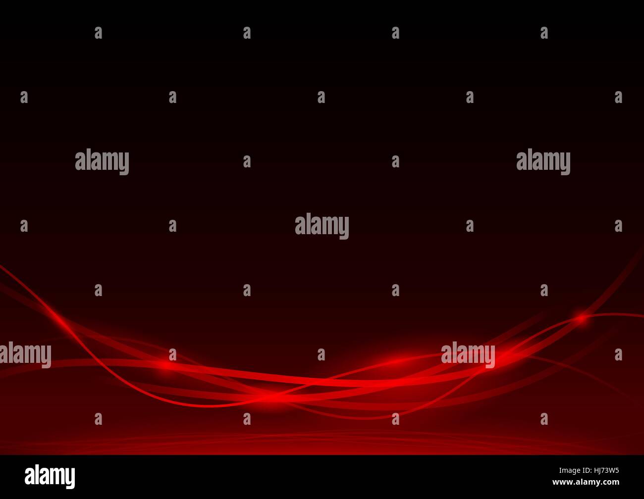 Glowing red waves lines Stock Vector Images - Alamy