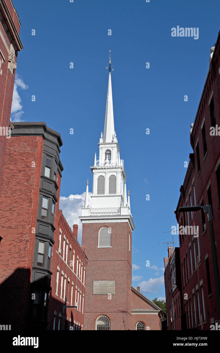 Old church with spire hi-res stock photography and images - Alamy