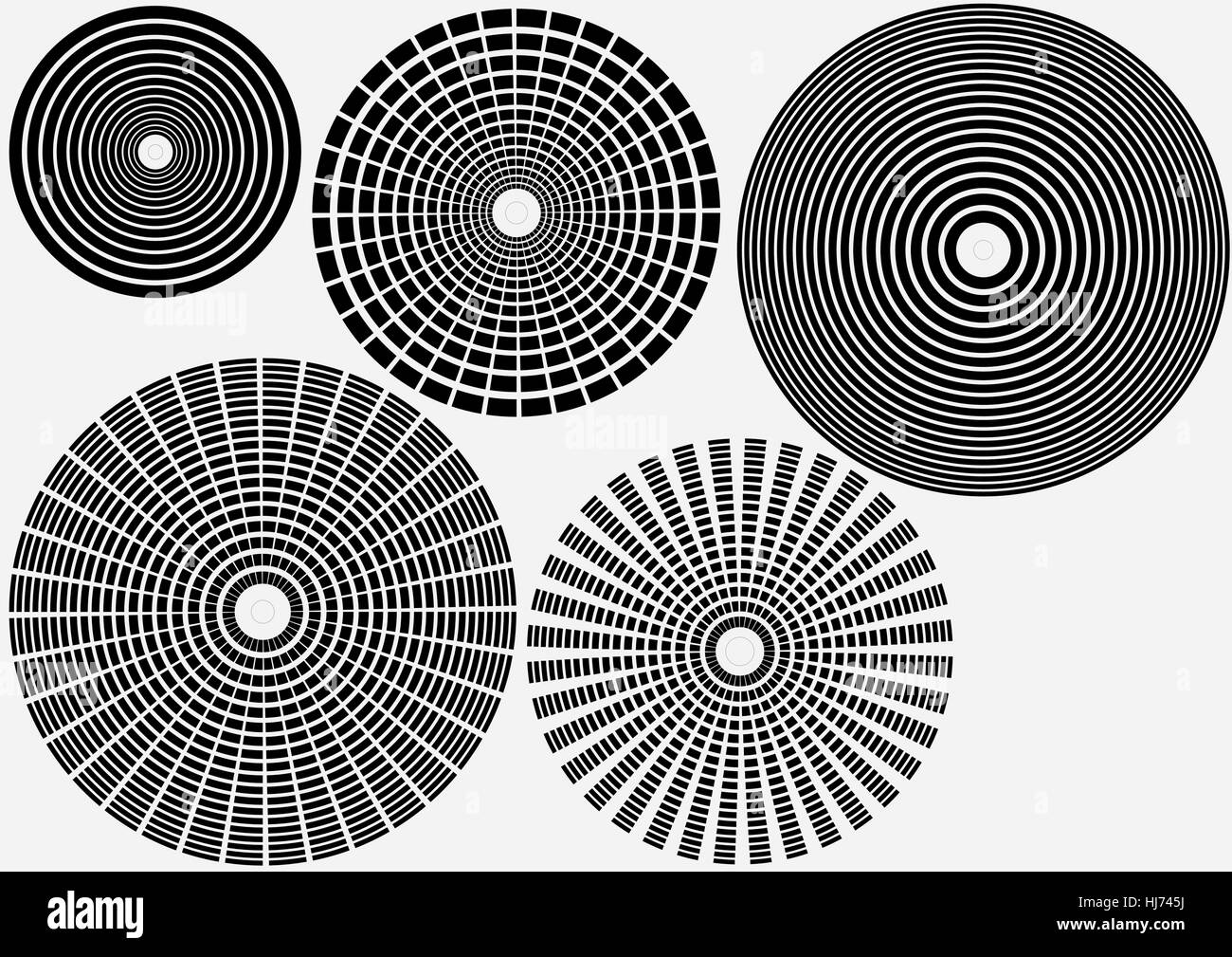 Segmented circle hi-res stock photography and images - Alamy