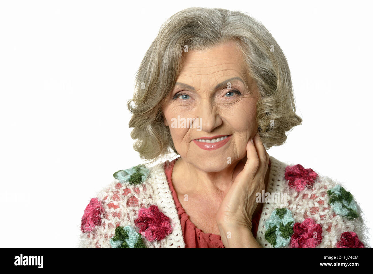 beautiful senior woman Stock Photo - Alamy
