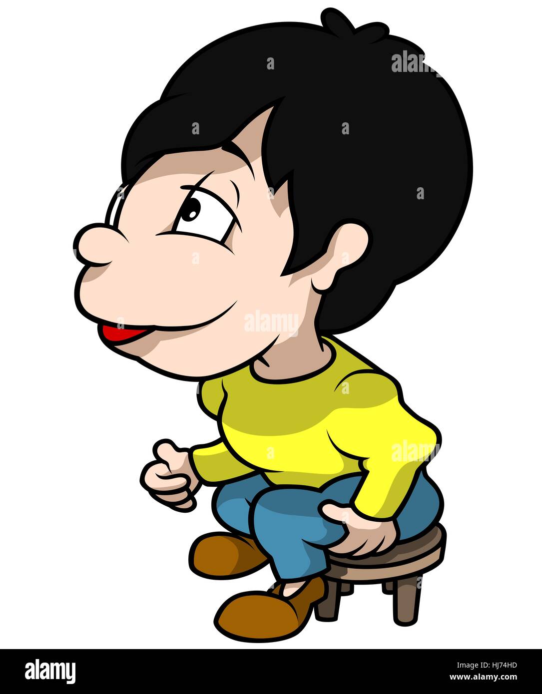 Cartoon chair hi-res stock photography and images - Alamy