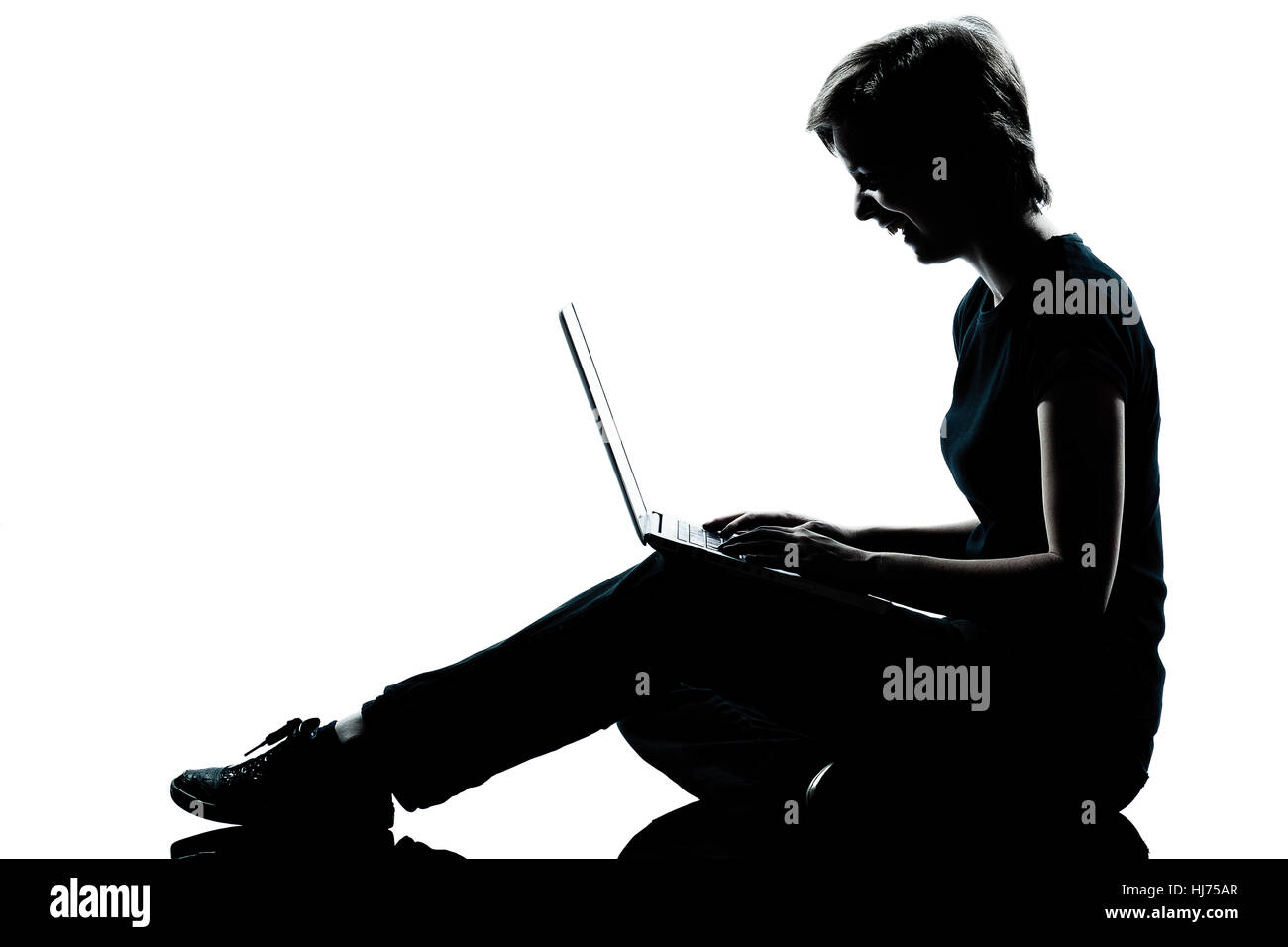 Cool Computer Silhouette