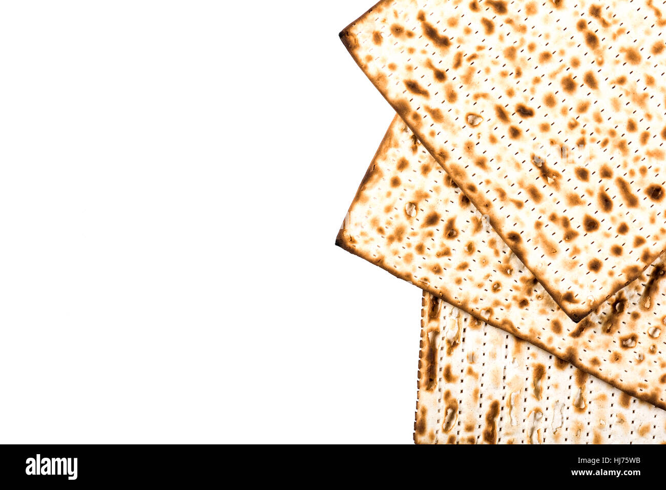 Jewish matza on Passover Stock Photo - Alamy