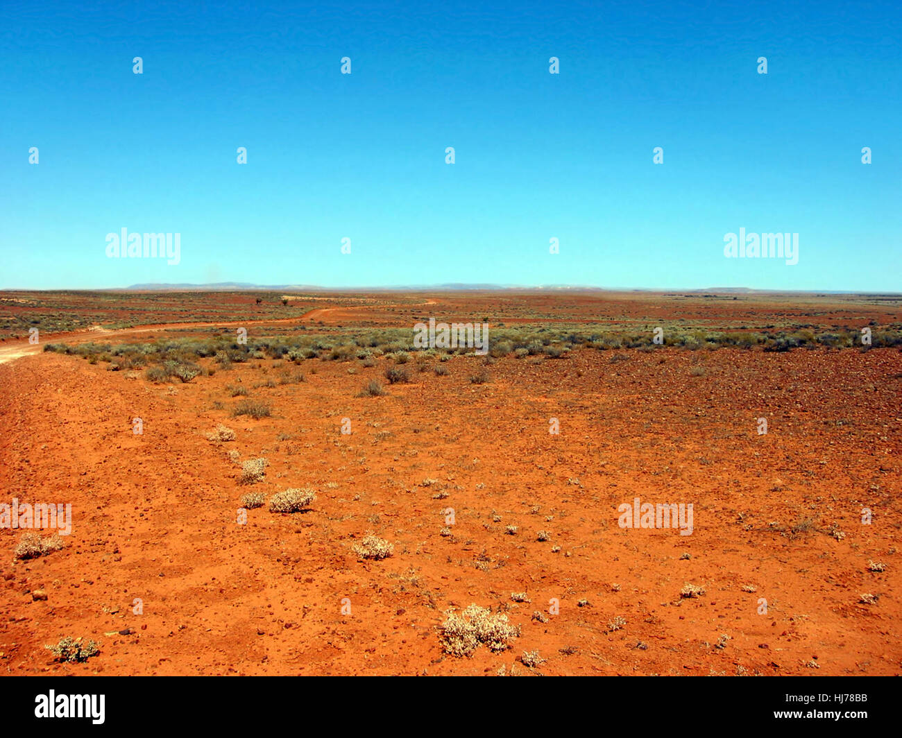 Remote outback scene in South Australia Stock Photo - Alamy