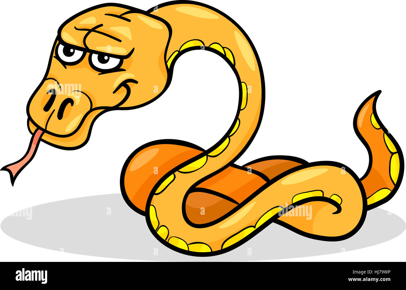 animal, reptile, wild, zoo, illustration, snake, character, cartoon ...