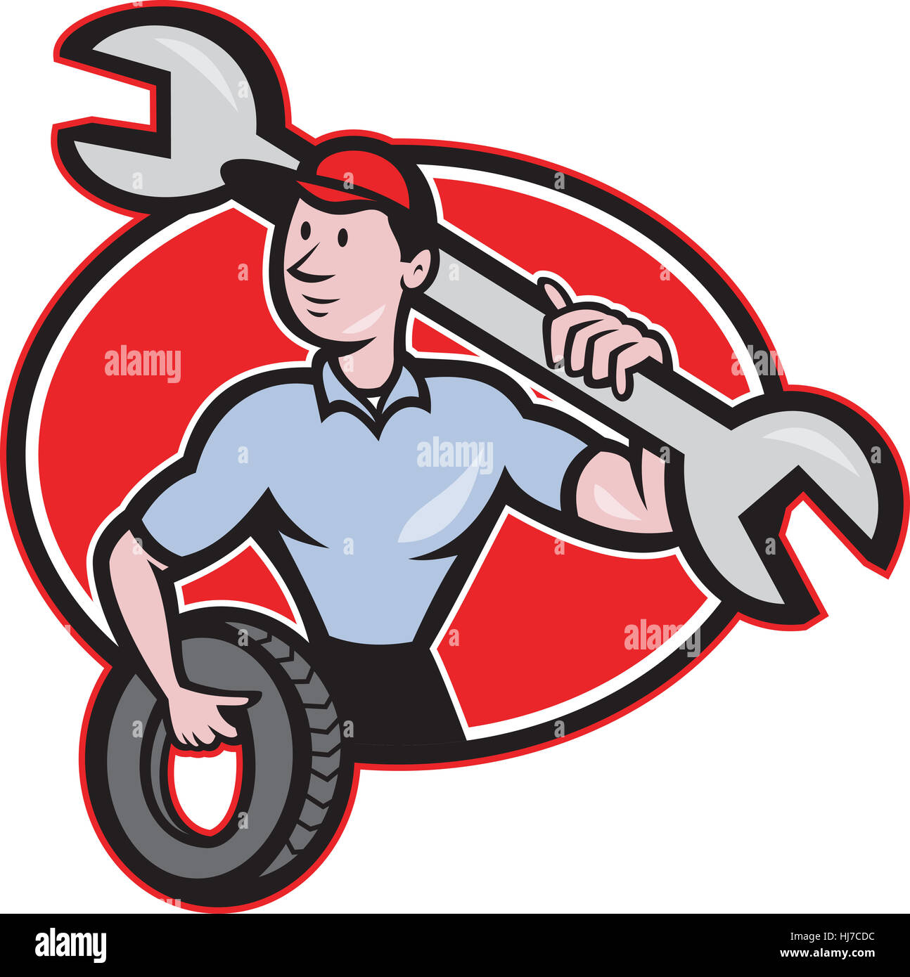 tool, craftsman, tradesman, handicraftsman, isolated, wheel, male ...