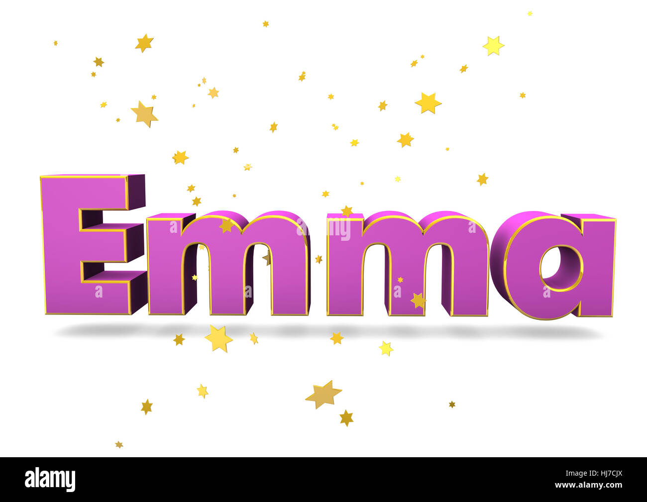 The Name Emma In Cool Letters