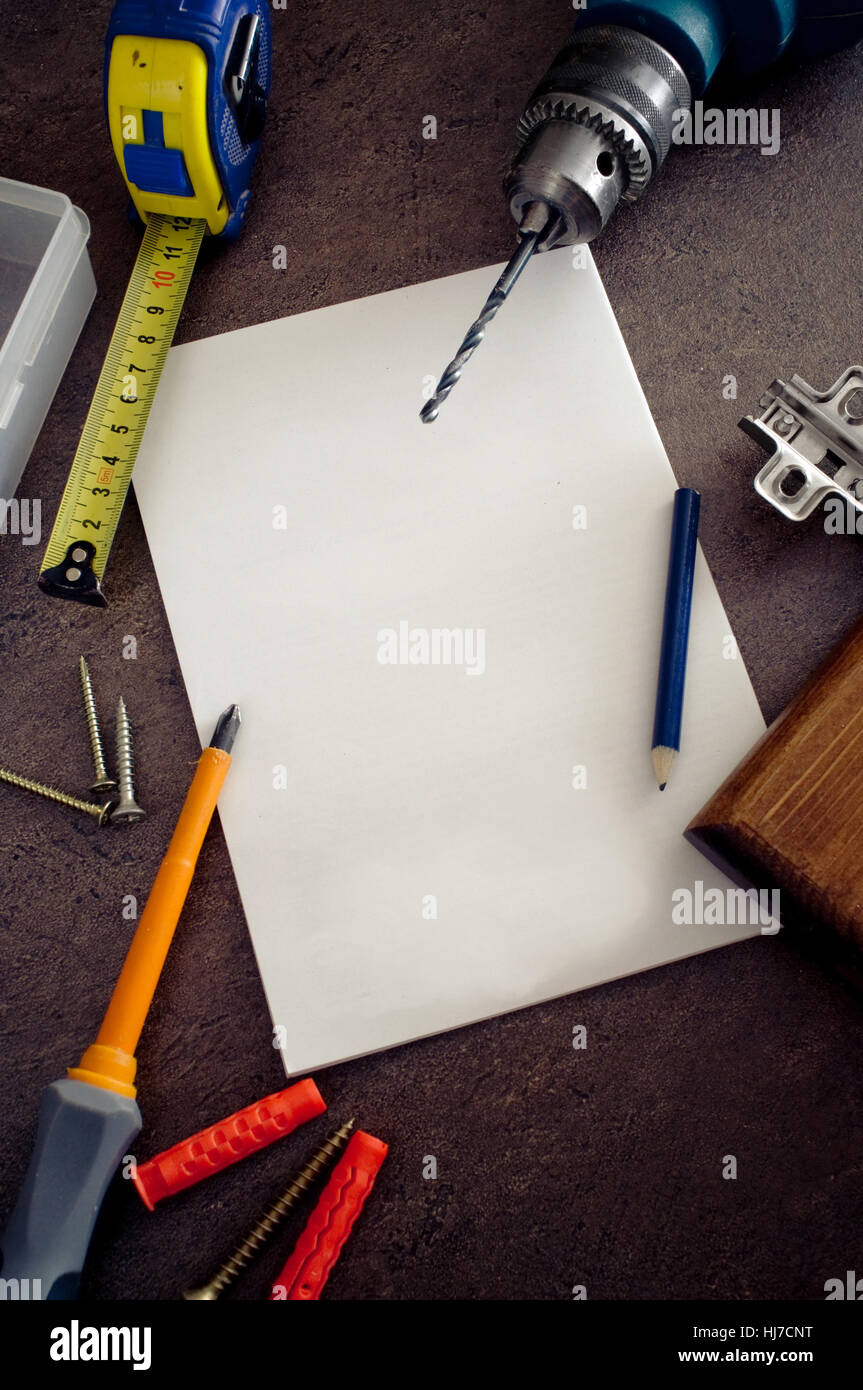 tool, job, build, model, design, project, concept, plan, draft, closeup ...