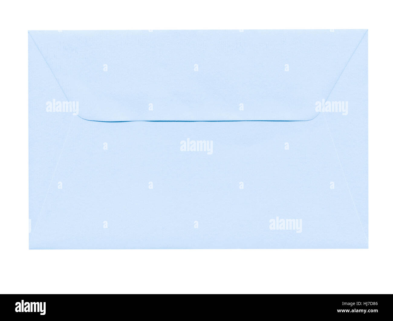 A letter envelope for mail postage shipping - isolated over white ...