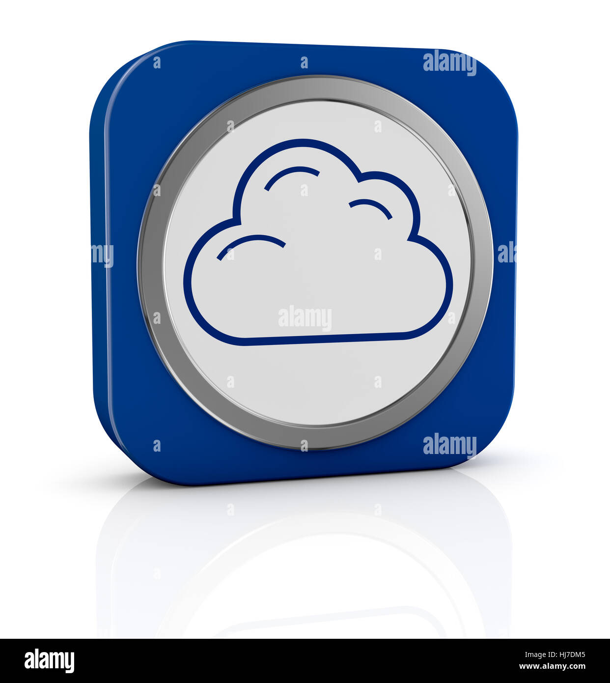 blue, application, object, isolated, colour, model, design, project ...