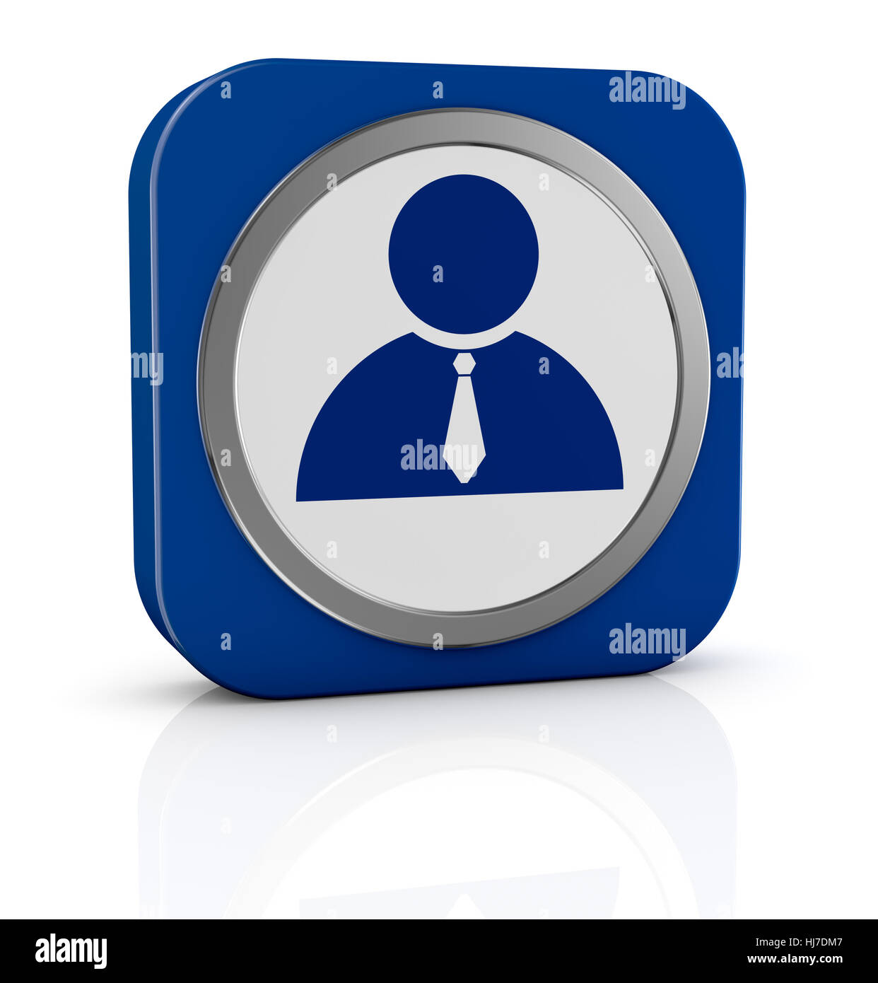 blue, office, object, single, isolated, model, design, project, concept ...