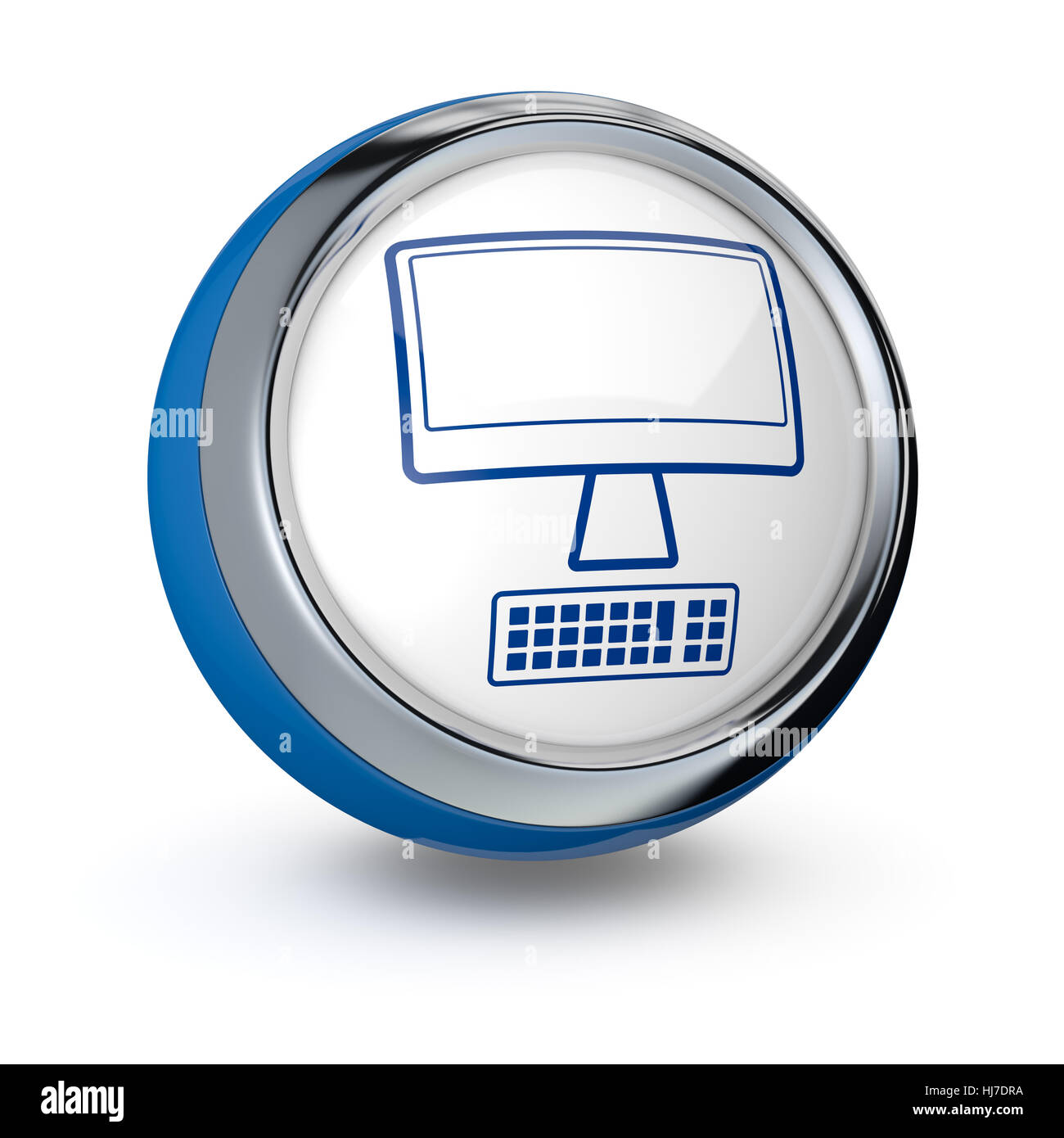 office, PC, computers, computer, desk, object, single, isolated, model ...