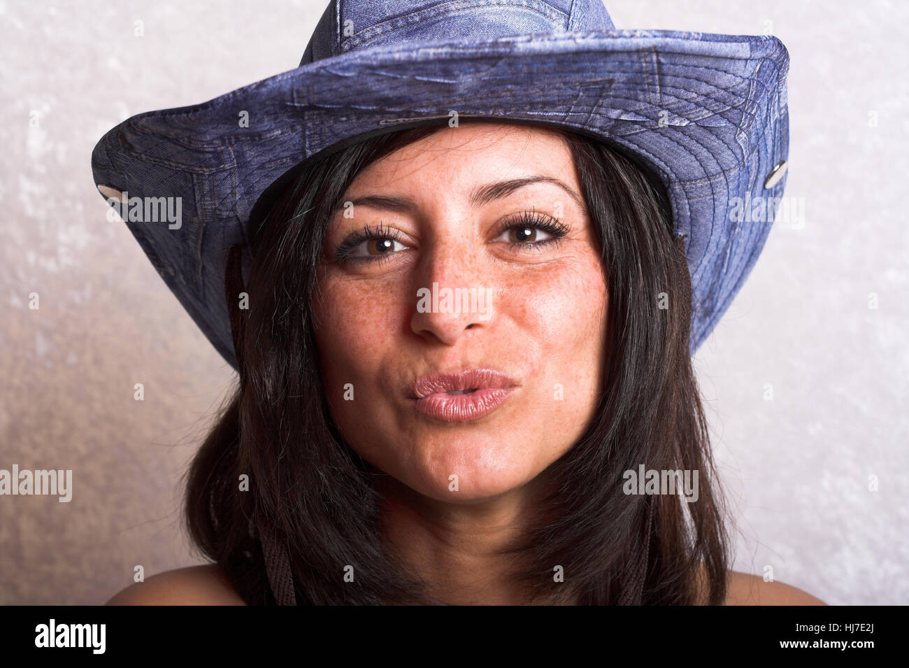 Kussmund Woman High Resolution Stock Photography and Images - Alamy