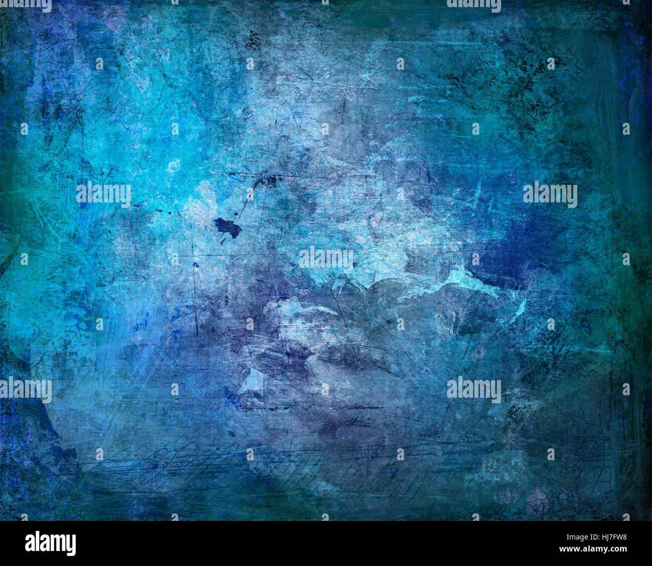 art, time, painting, abstract, retro, memory, old, blue, art, painting ...