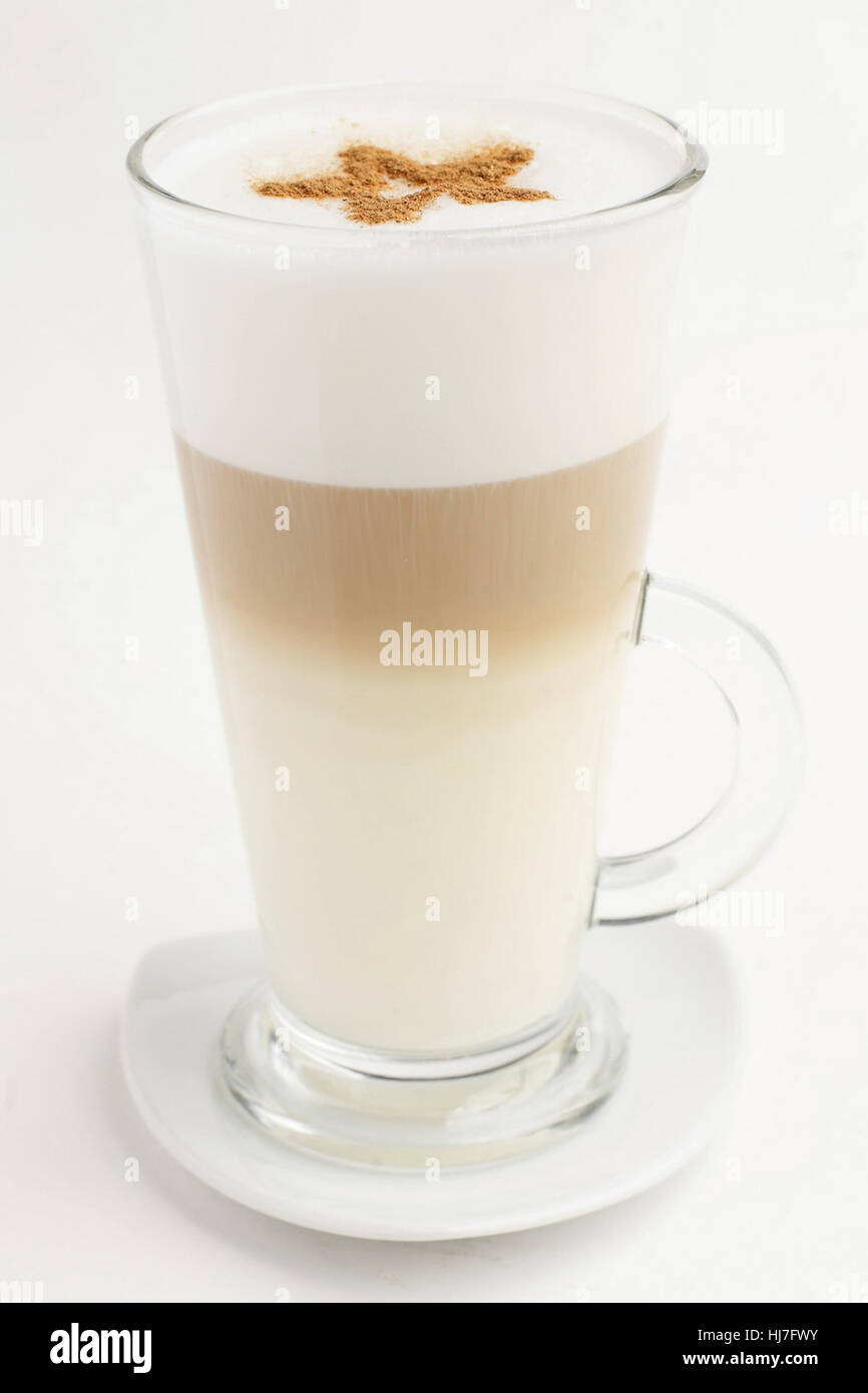 fresh hot and tasty cup of coffee on white background Stock Photo - Alamy