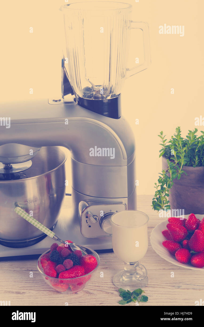 milkshake - vintage style Stock Photo - Alamy
