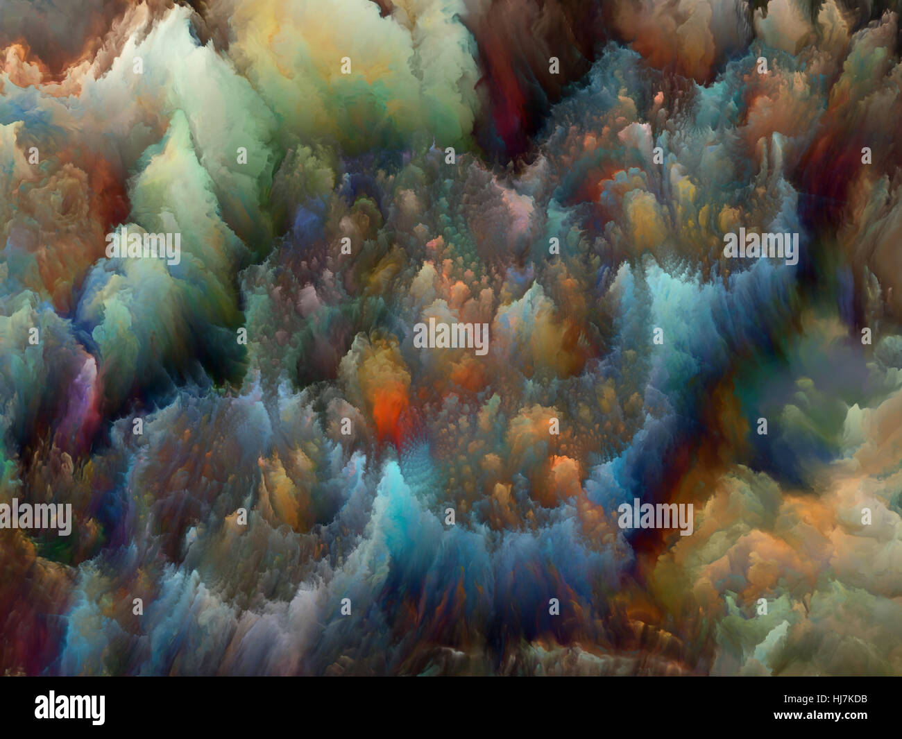 blue, colour, heaven, paradise, cloud, dream, fantasy, foam ...