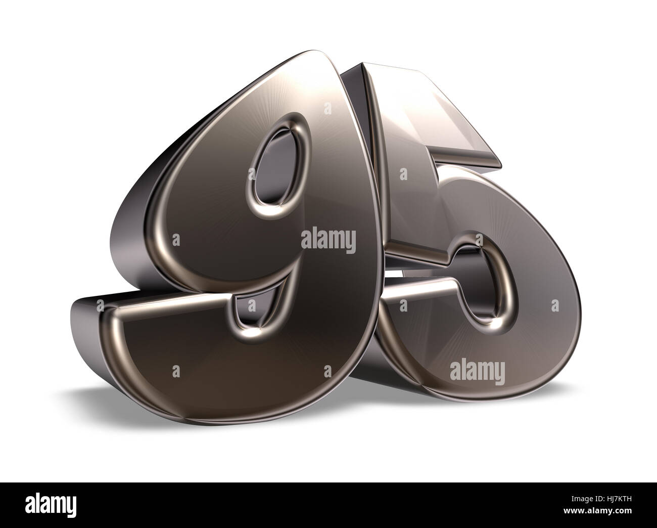 95 number Cut Out Stock Images & Pictures - Alamy