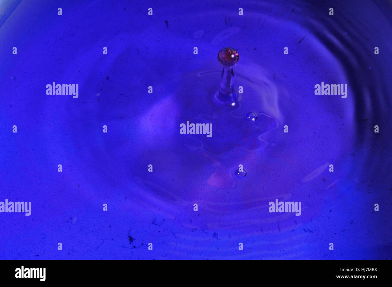 blue water drop Stock Photo - Alamy